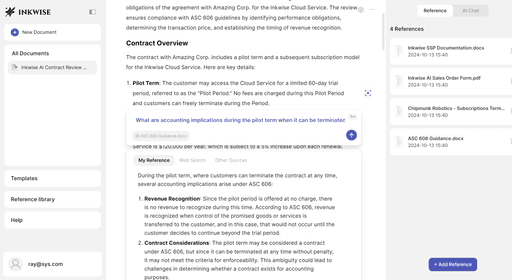 Inkwise-Craft Expert Documents From Your Files with AI