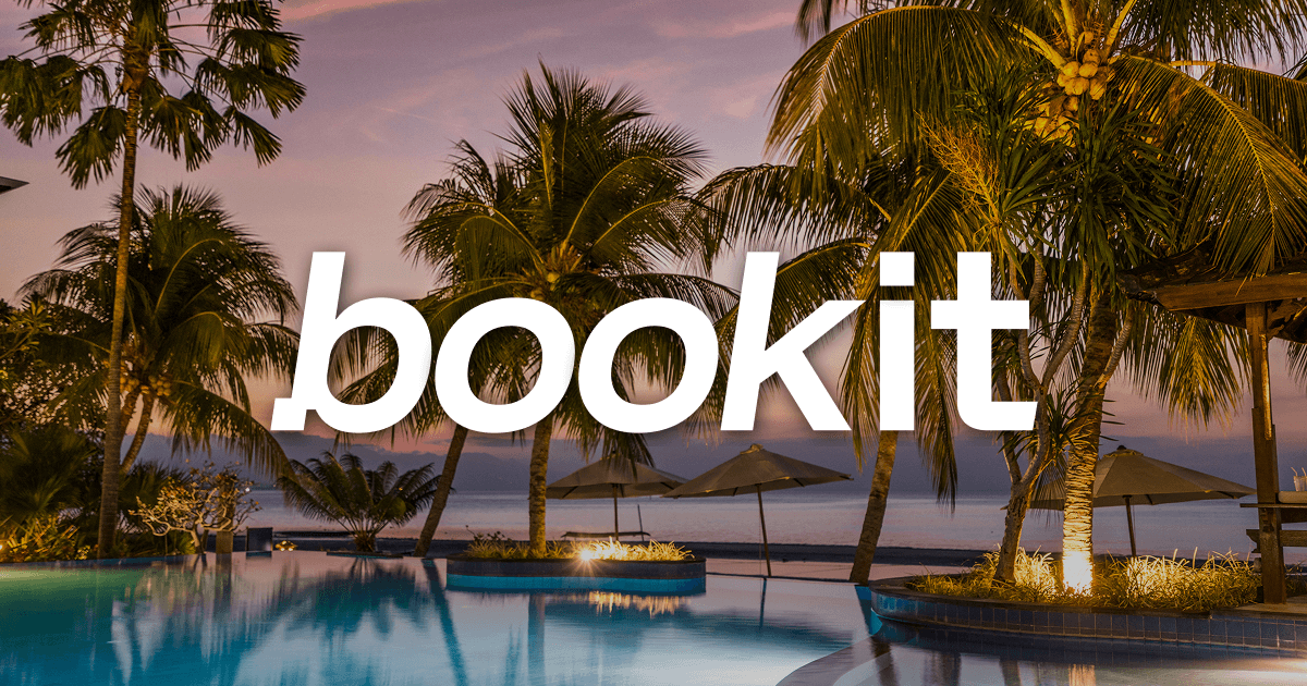 Bookit.com™ - Up to 30% back in travel rewards