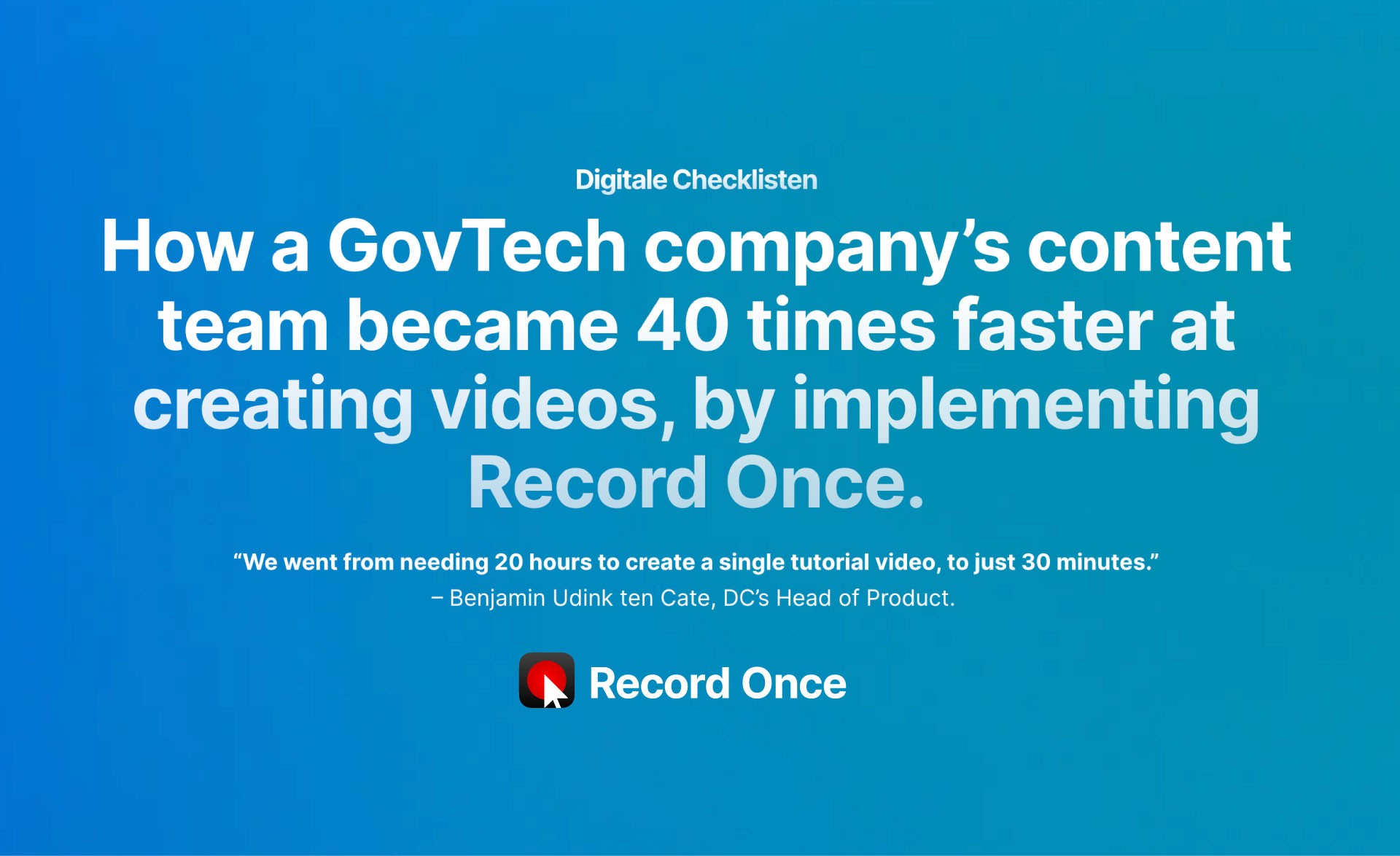How a GovTech company’s content team became 40 times more productive by ...