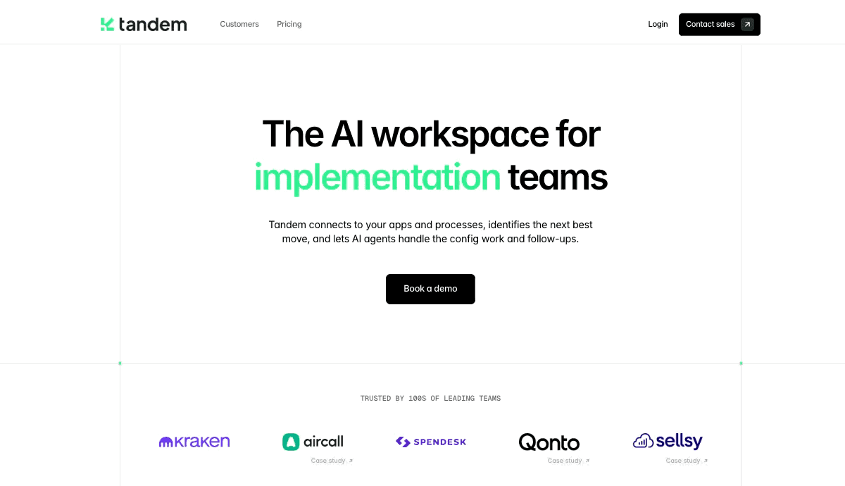 Tandem - AI for implementation teams