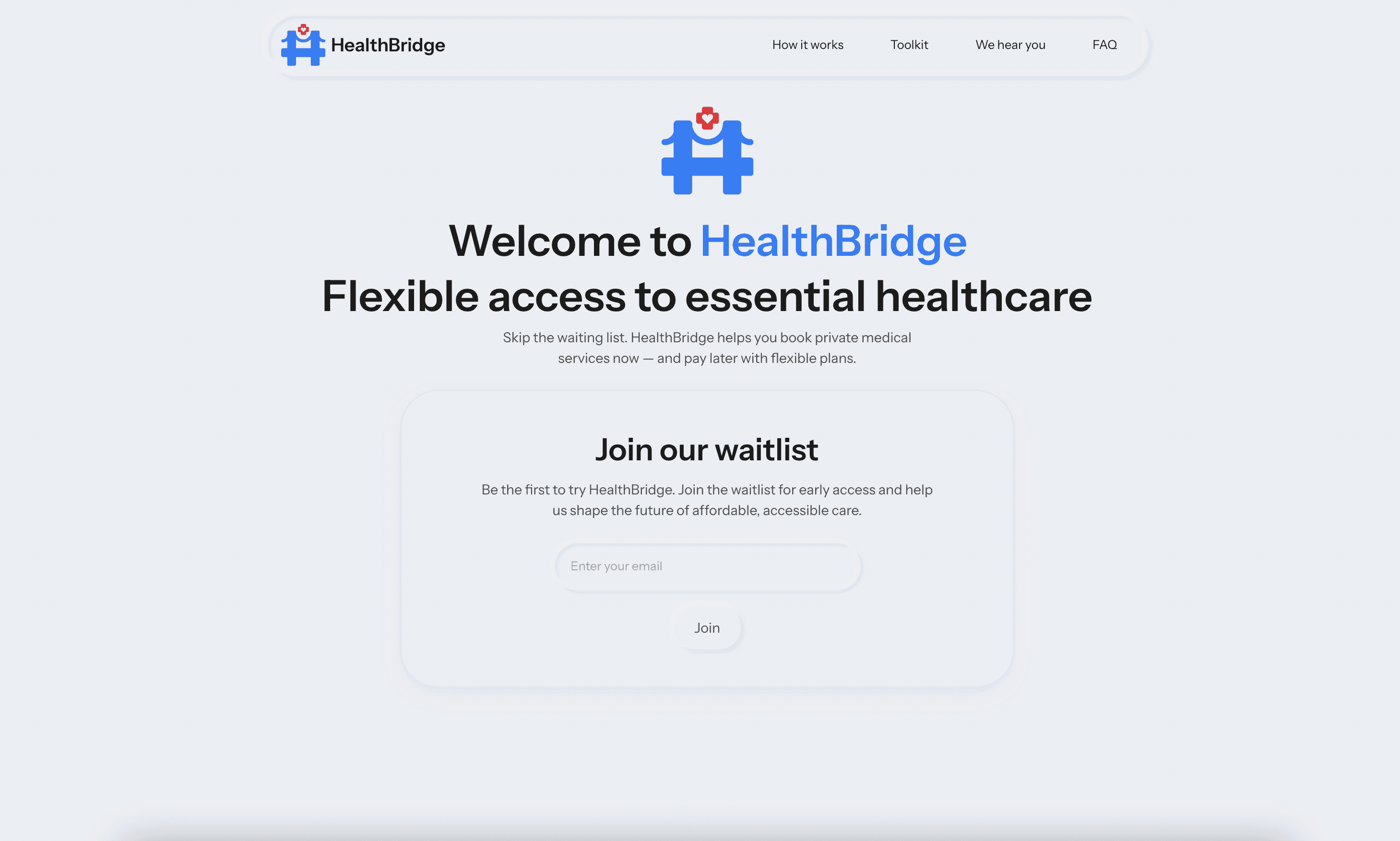 HealthBridge — Flexible Access to Private Healthcare