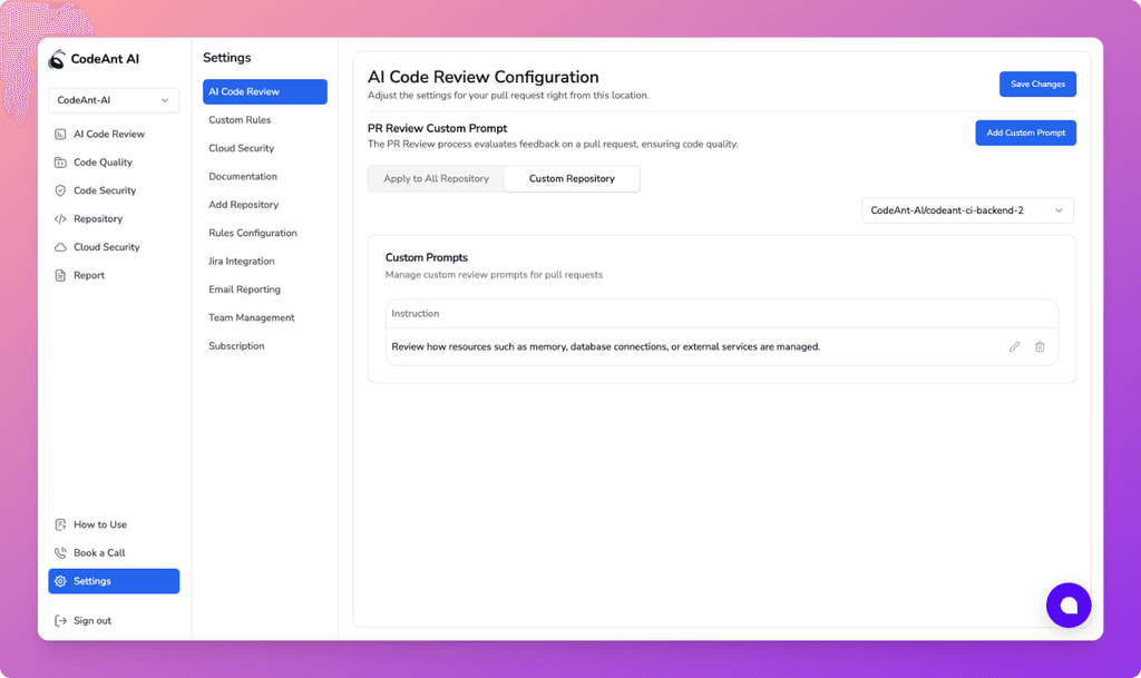 Azure Devops Automated Code Review with CodeAnt AI - CodeAnt AI