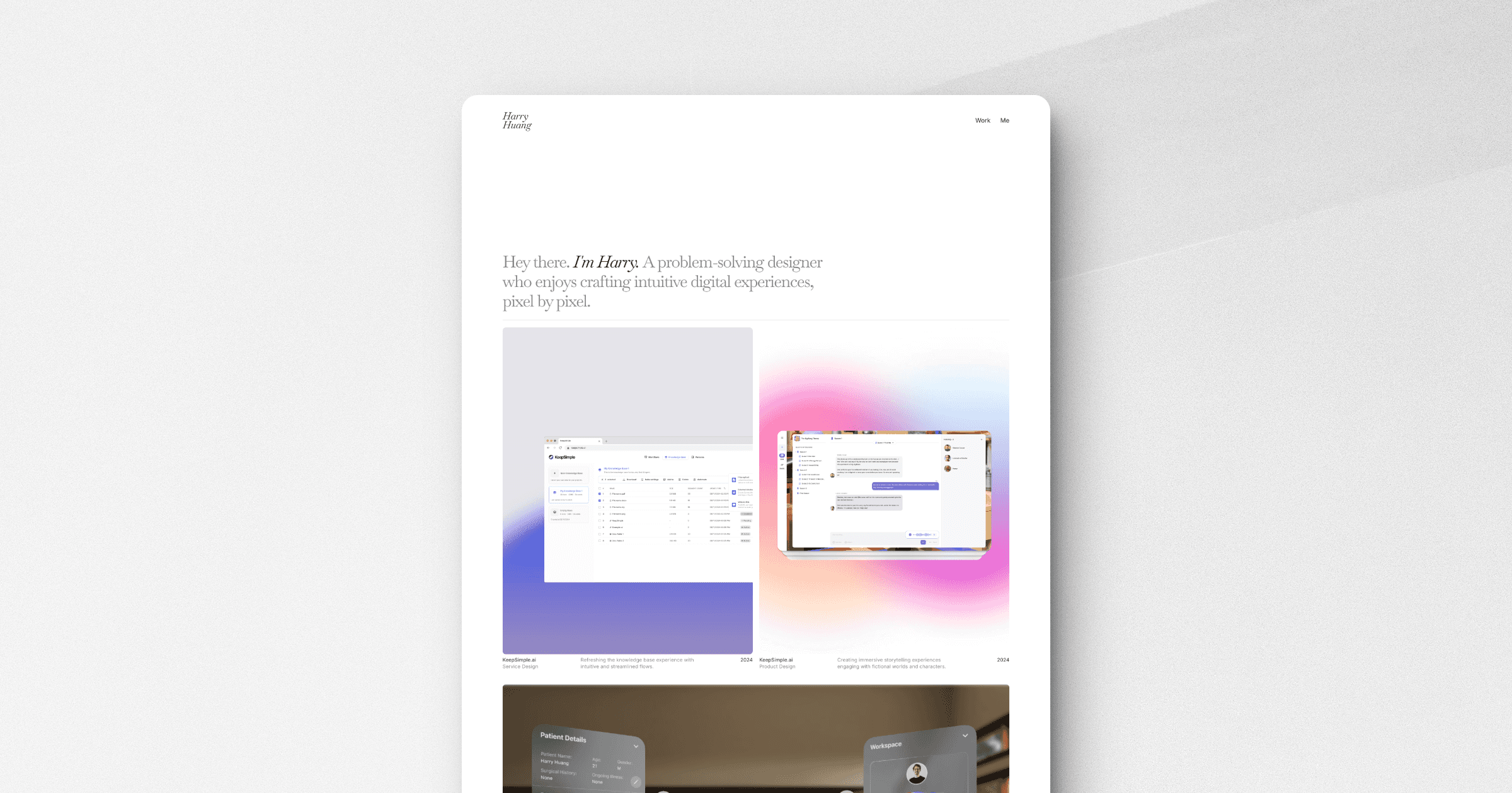 Harry Huang | Design