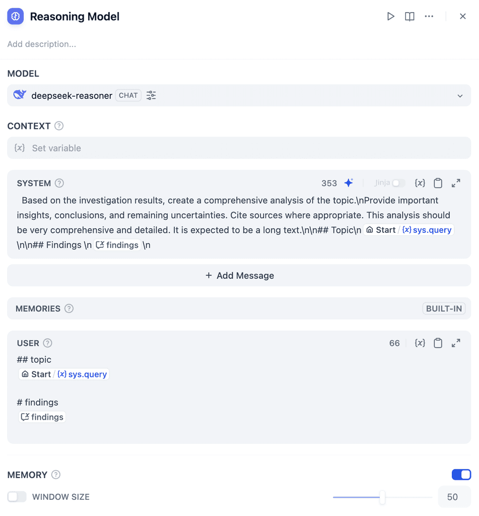 DeepResearch: Building a Research Automation App with Dify - Dify Blog