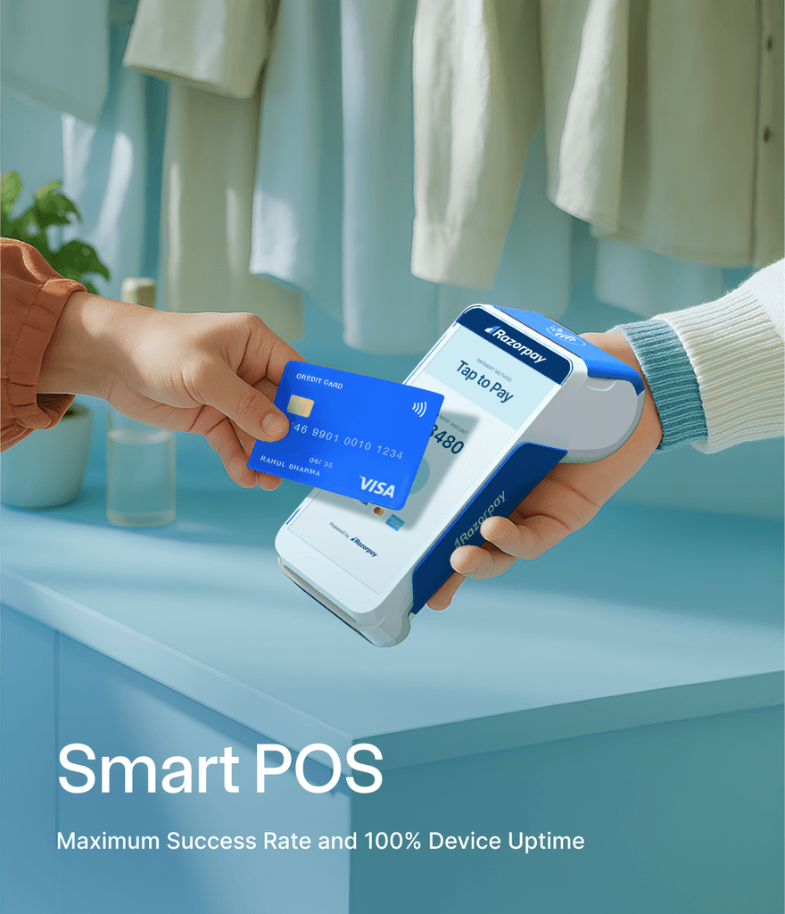 Razorpay POS Machine : Smart Swipe Machine for In-Store Payments