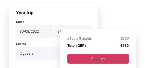 Take bookings direct from your guests - Travelnest