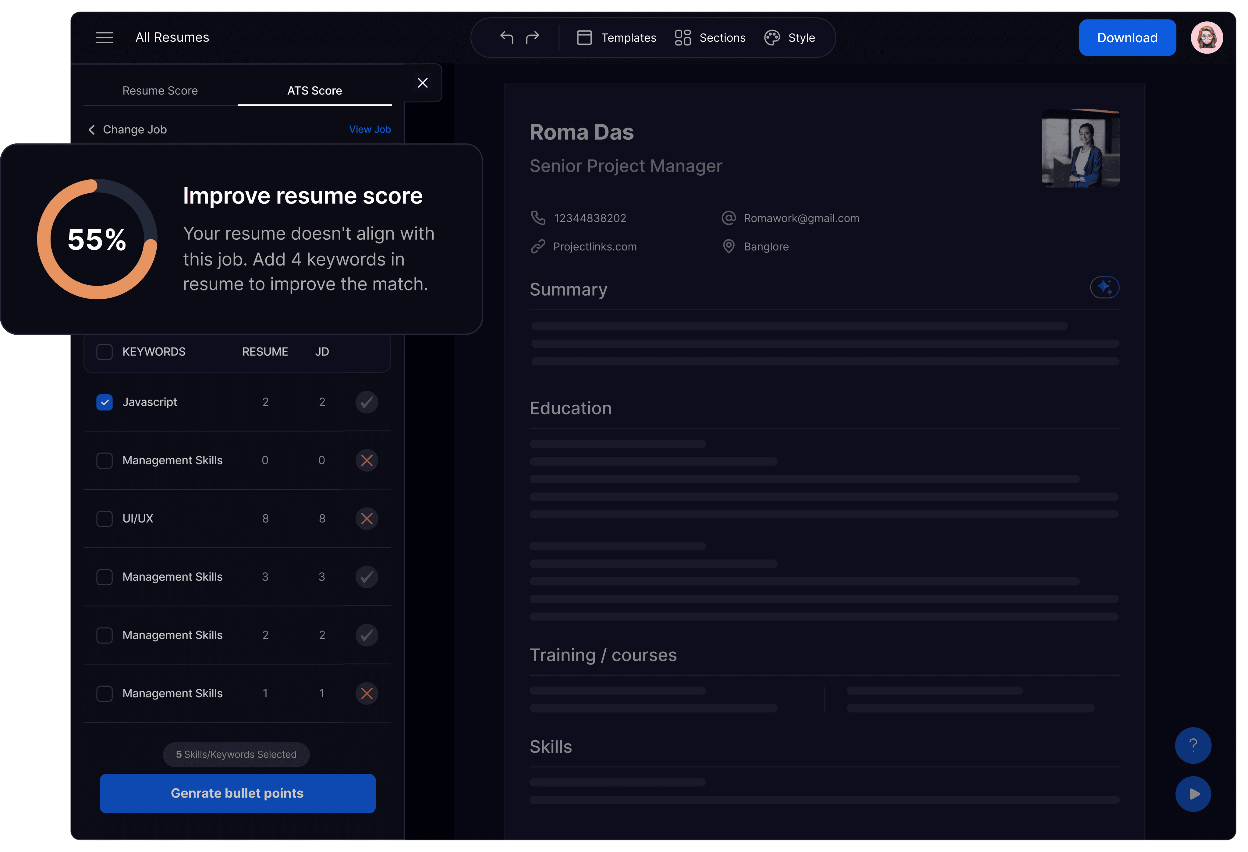 Free ATS Score Checker | Optimize Your Resume