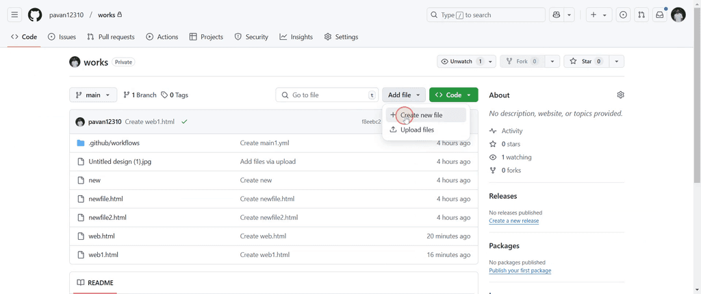 How to Create a Folder in GitHub - 1 minute video guide