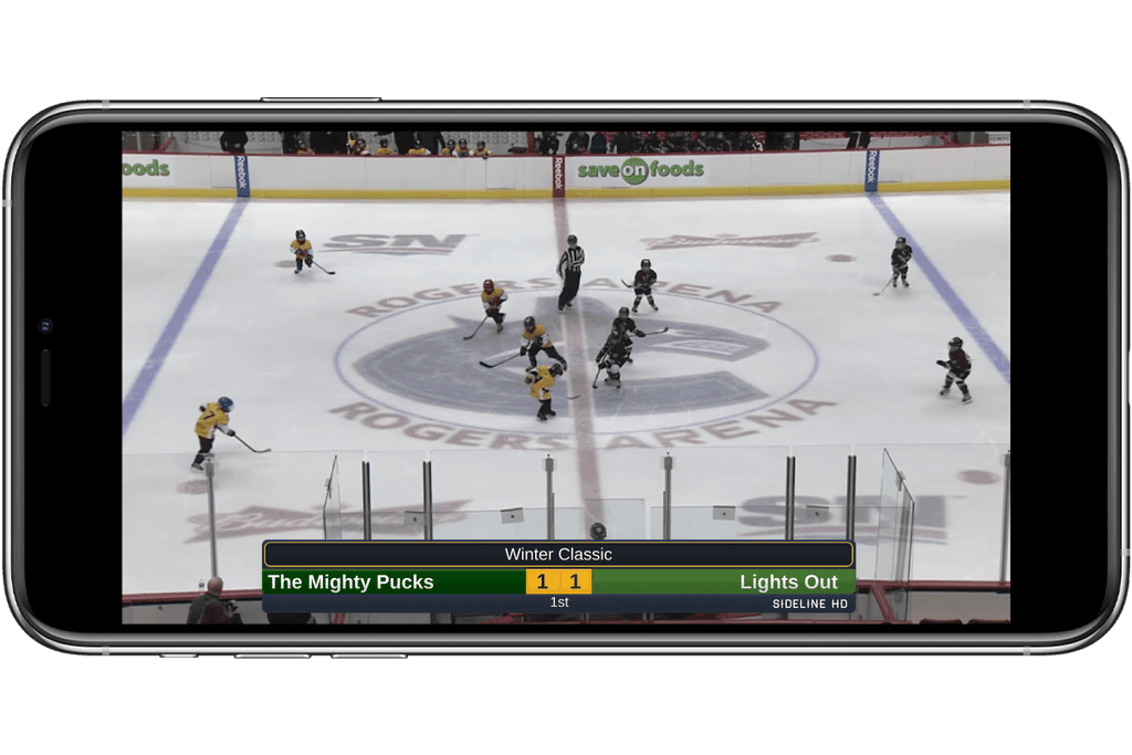 sidelineHD hockey