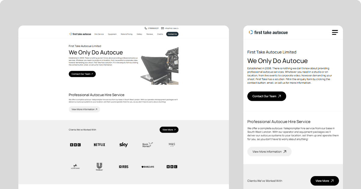 Pricing | First-Take TV