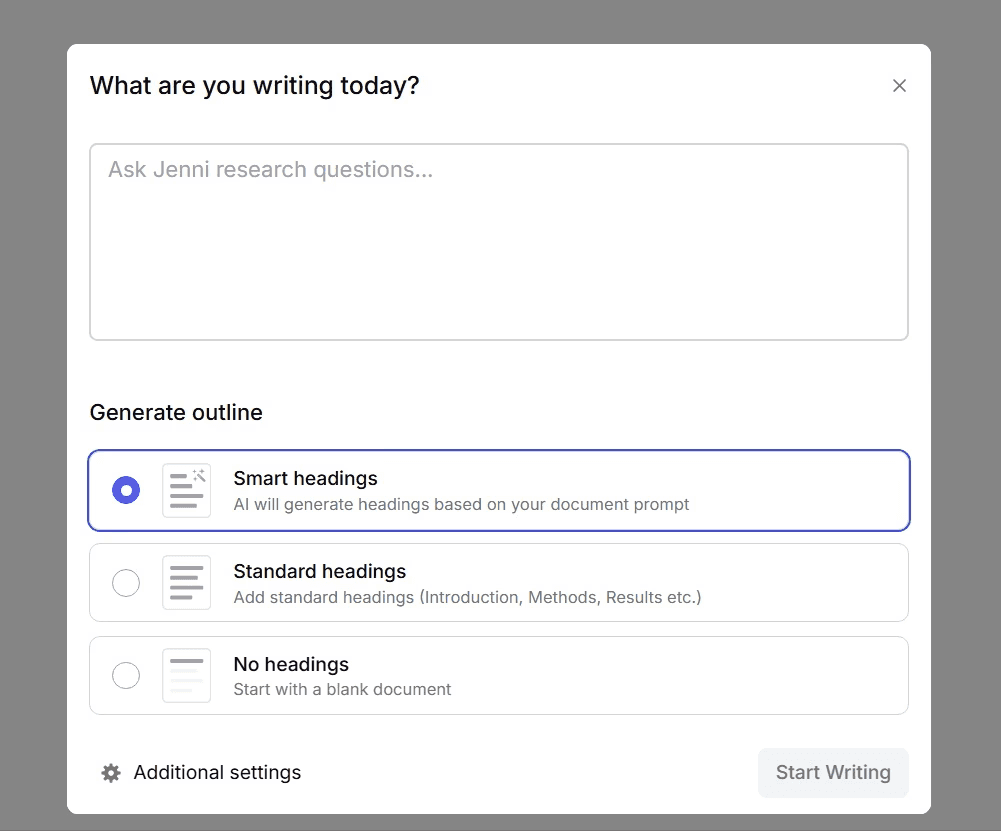Choosing a strong prompt helps you: