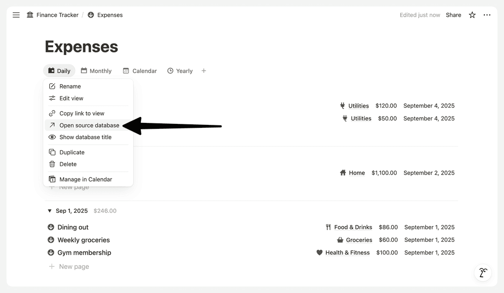 How to find your Notion Database ID