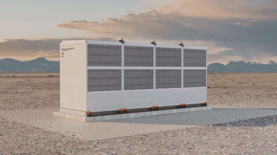Peak Energy Plans Sodium-Ion Grid-Scale Battery Storage Revolution