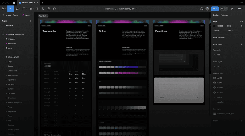 Atomize Design System