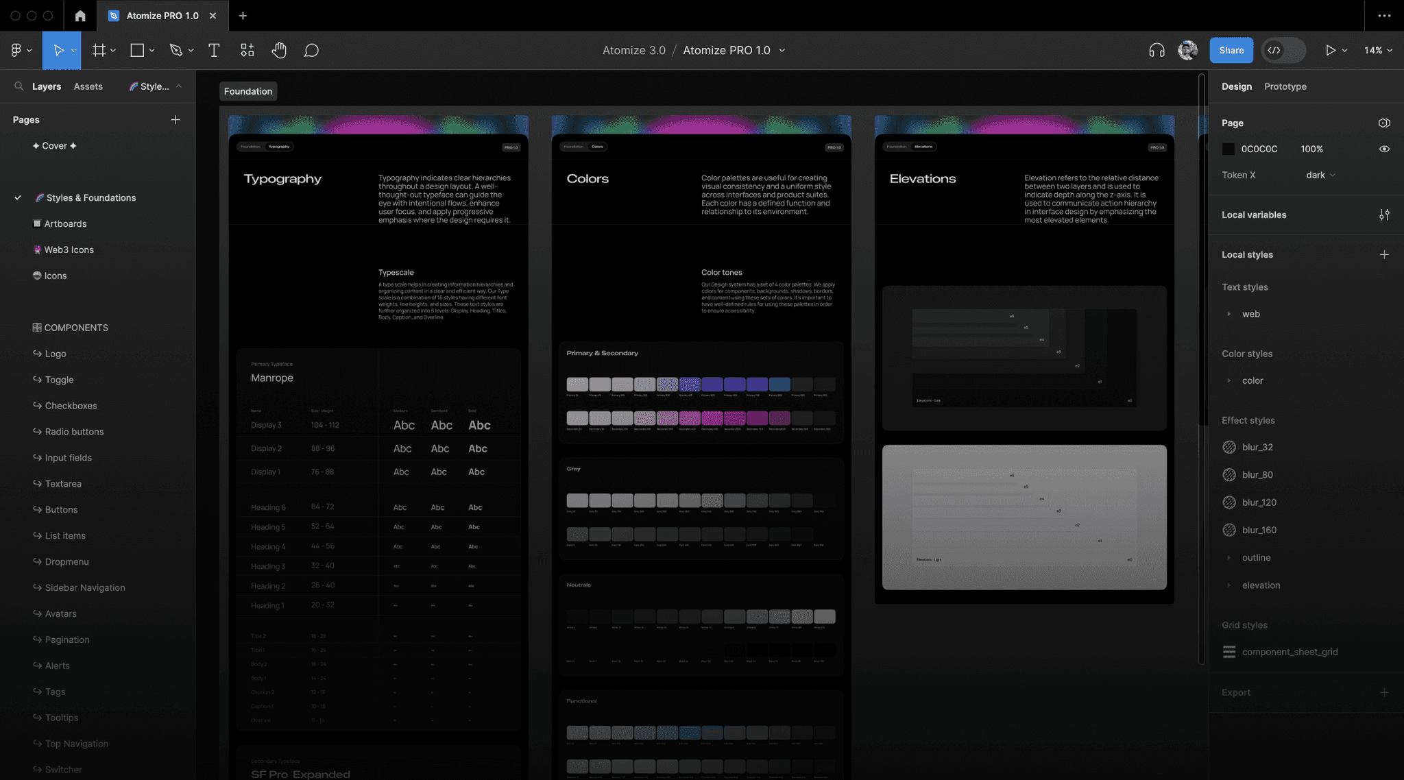 Atomize Design System