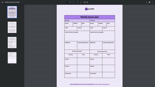 7 Best Lesson Plan Tem Examples for Teachers 2025