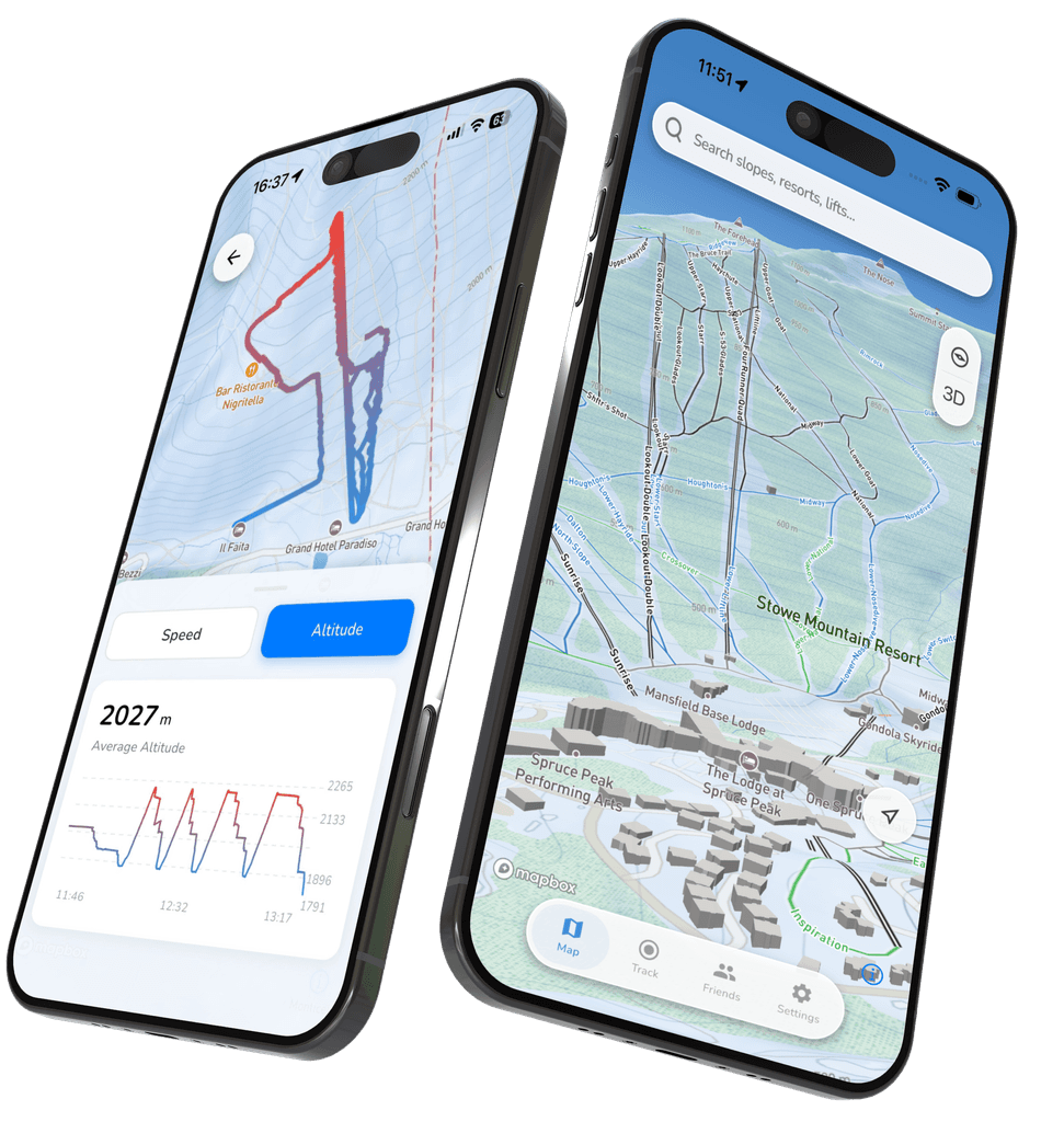 SkiMap – Offline Ski Maps, 3D Resorts & Live Tracking