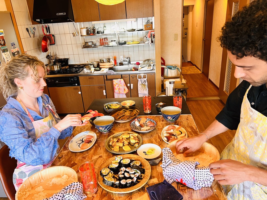 Sushi & Miso Experience - Chef Yuki Wada - Japanese Cooking Experience
