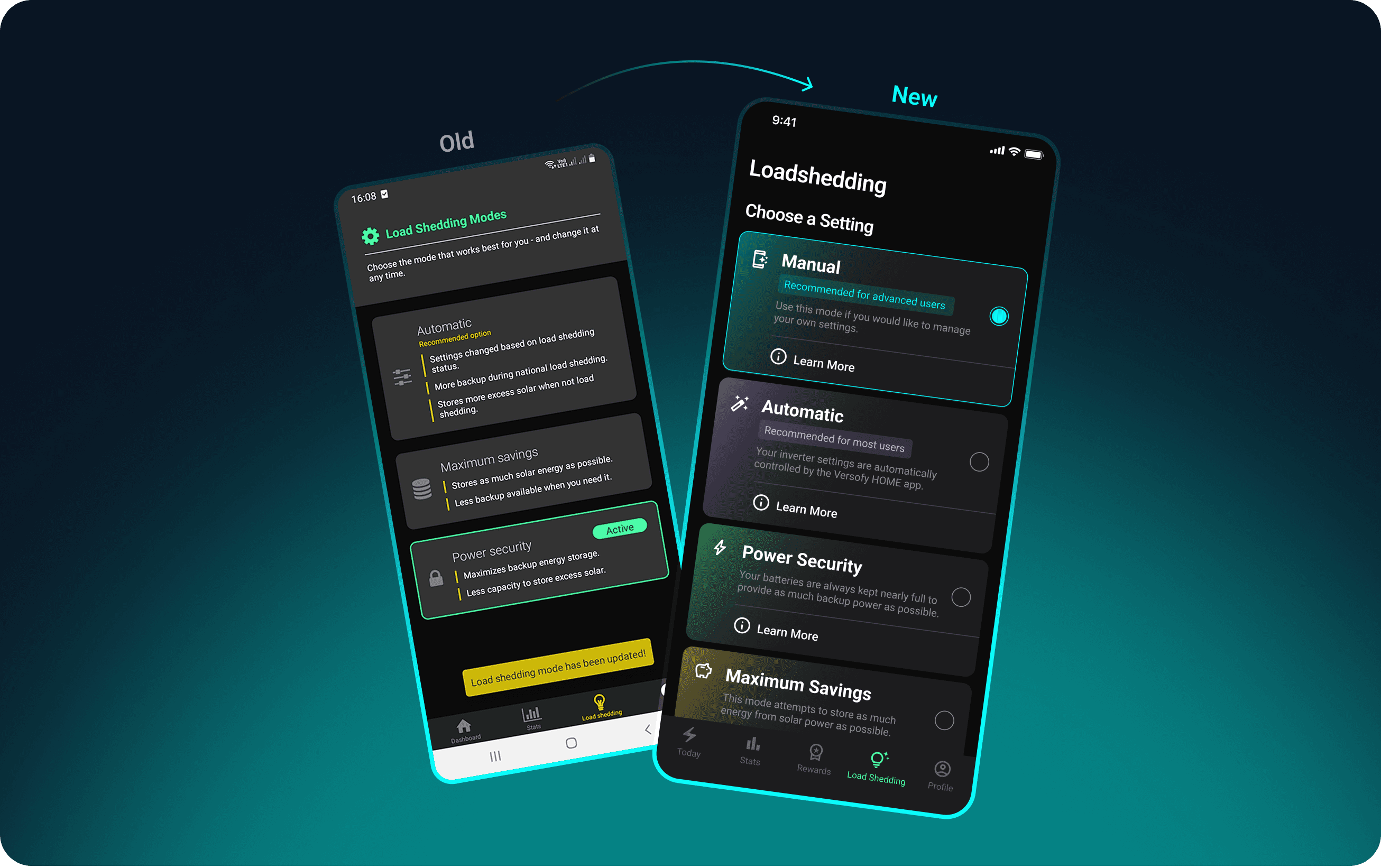 Versofy Solar App Redesign: Solar Management UX & UI