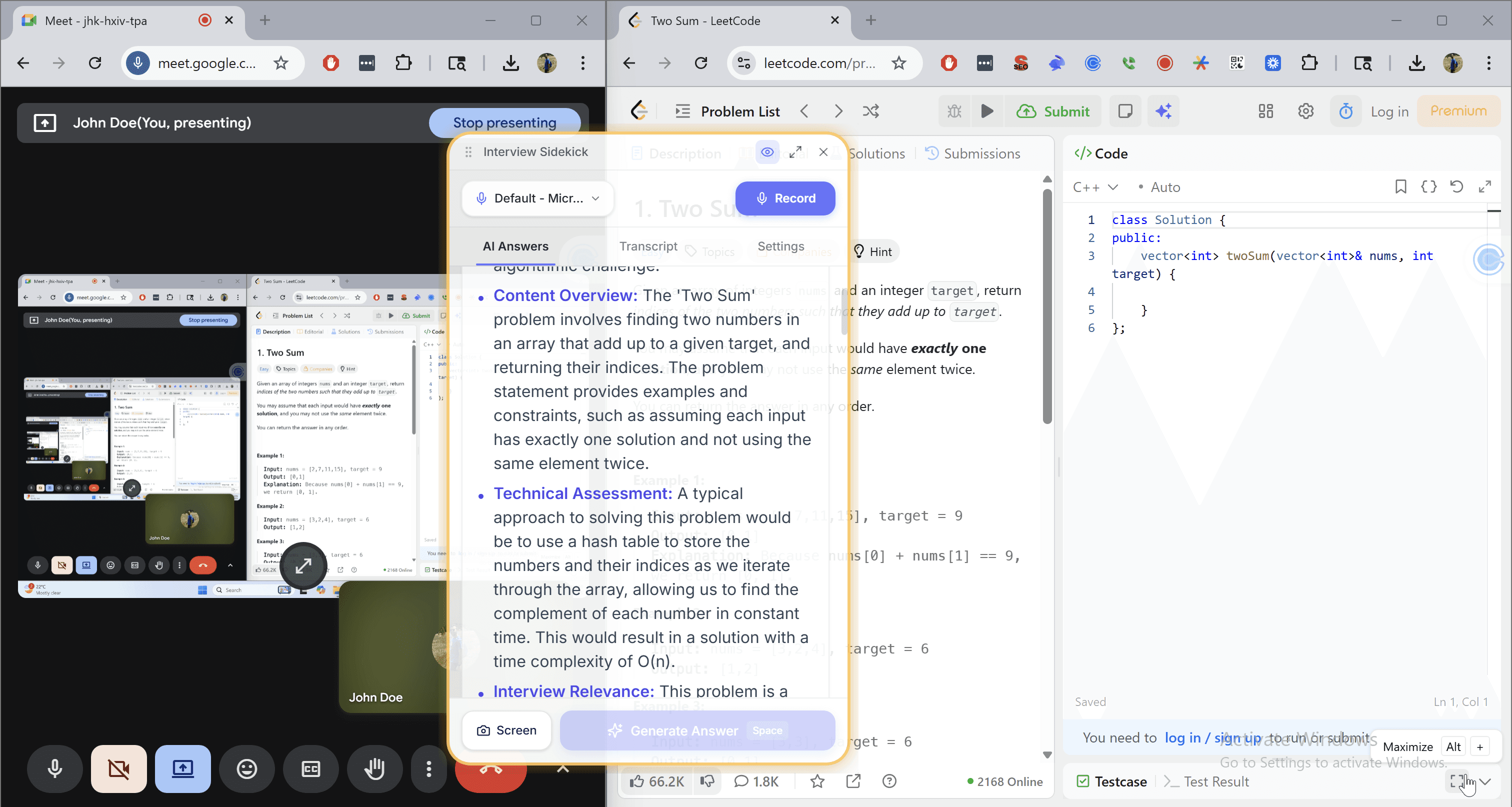 Stealth Mode Is Live at Interview Sidekick - Interview Sidekick - AI ...