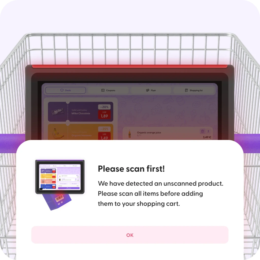 Modular Smart Shopping Cart: shopreme snap cart