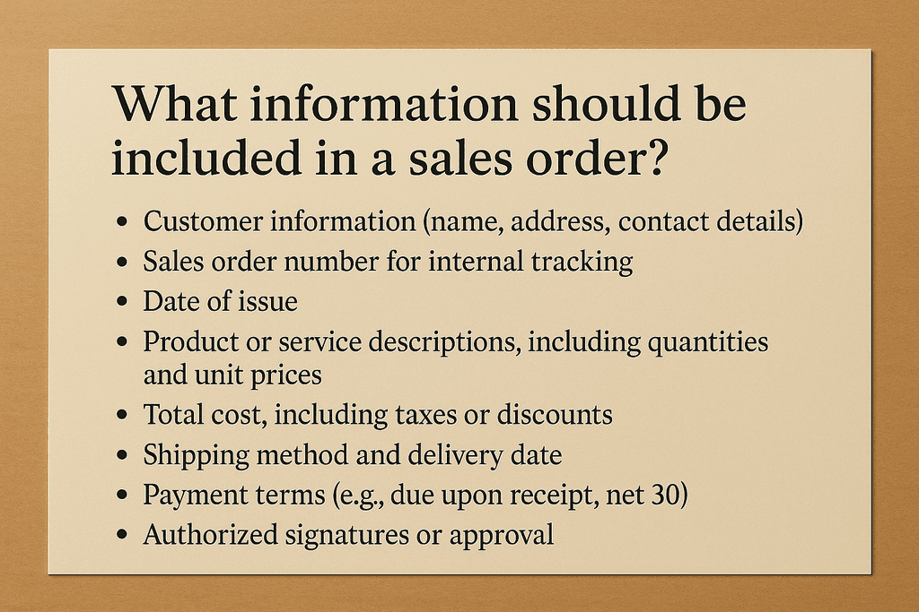 What Is a Sales Order? Sales Orders 101 for Business Owners