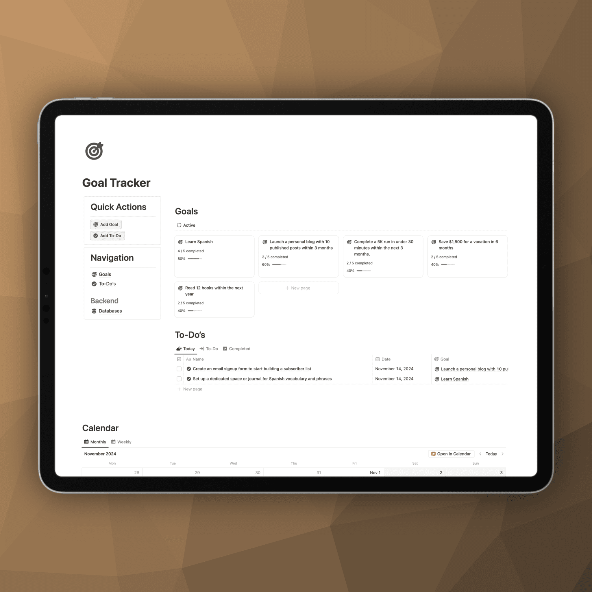 Menphiine | Notion Templates for Personal Productivity