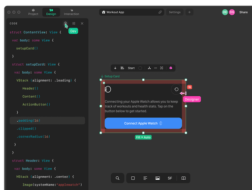 Play · Design mobile apps with the power of iOS & SwiftUI