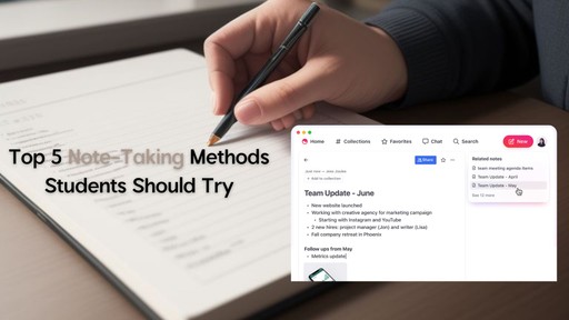 Top 5 Note-Taking Methods Students Should Try - Mem