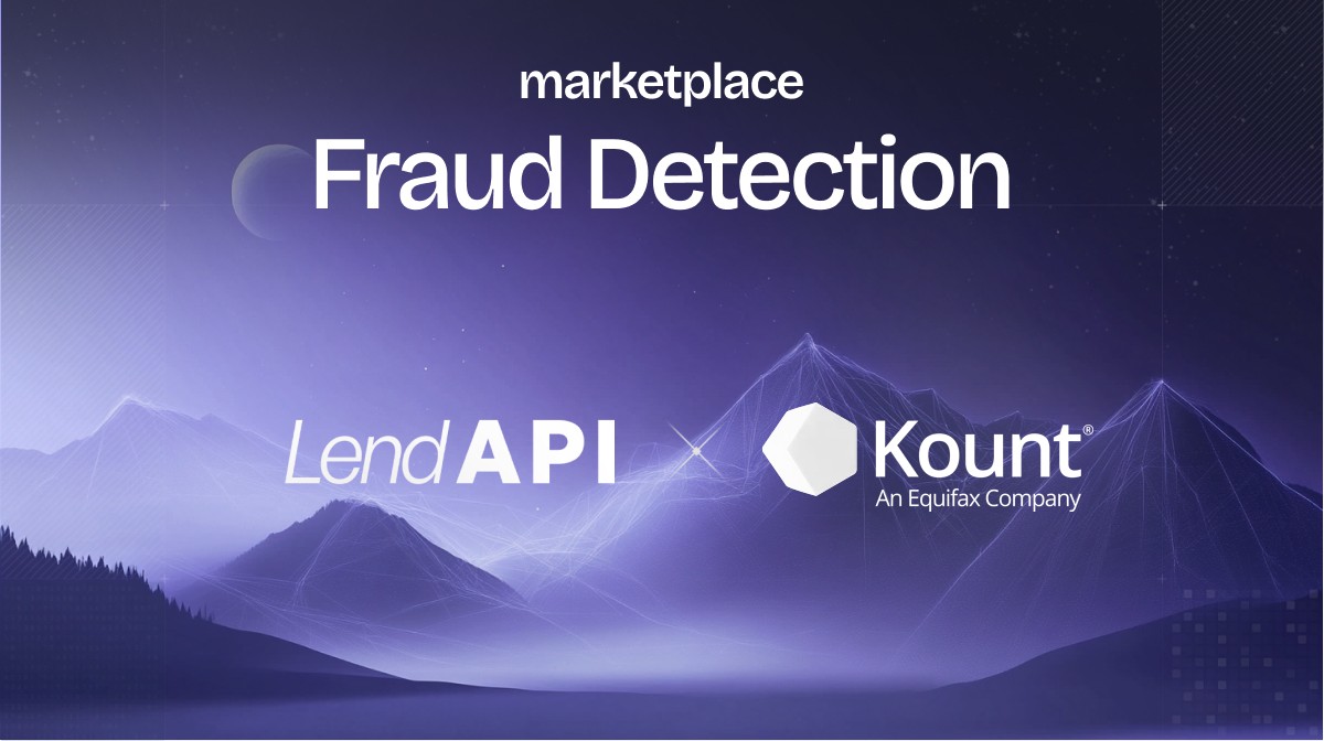 Kount - FinTech Marketplace - Fraud Detection - LendAPI