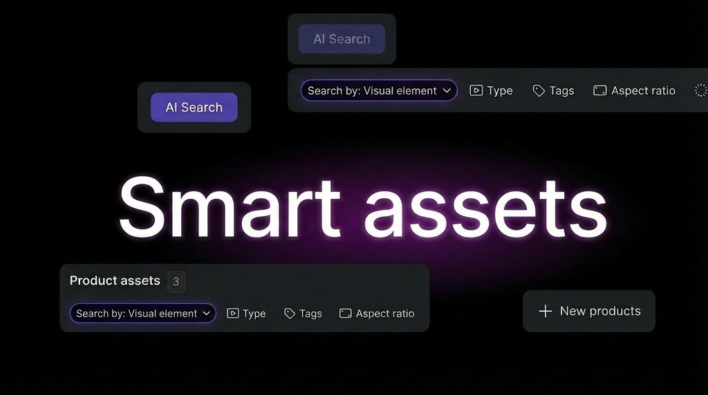 Smart Assets: Reusable Asset Library For Video Ad Creation | Creatify
