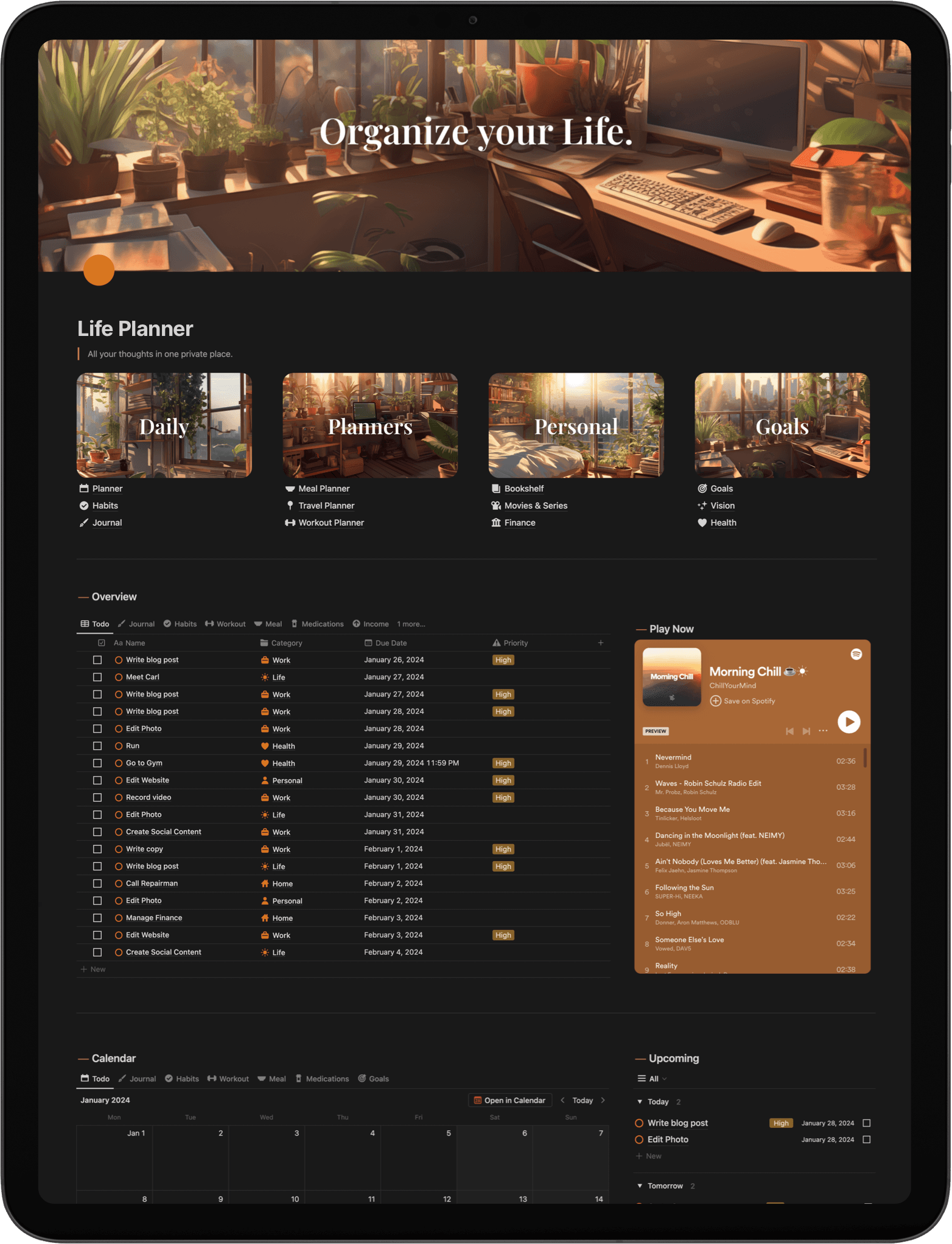 Complete Notion Bundle Templates Pack @ Solt Wagner