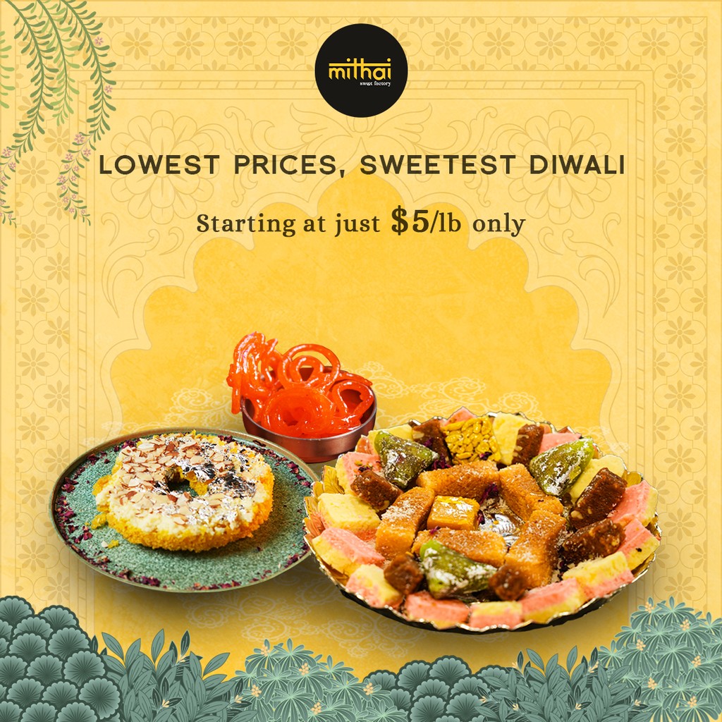 Mithai Sweet Factory -Bringing you the best sweets in town