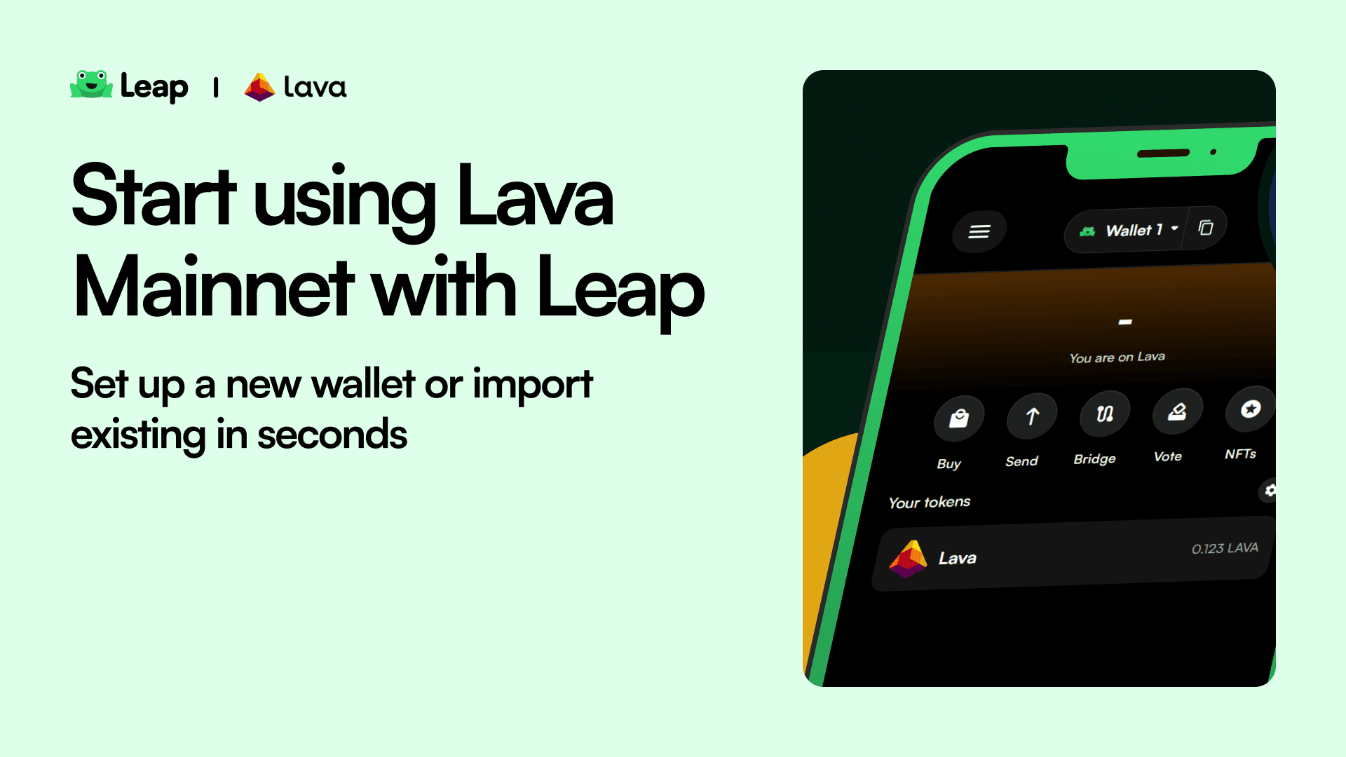 How to create a Lava Network Wallet
