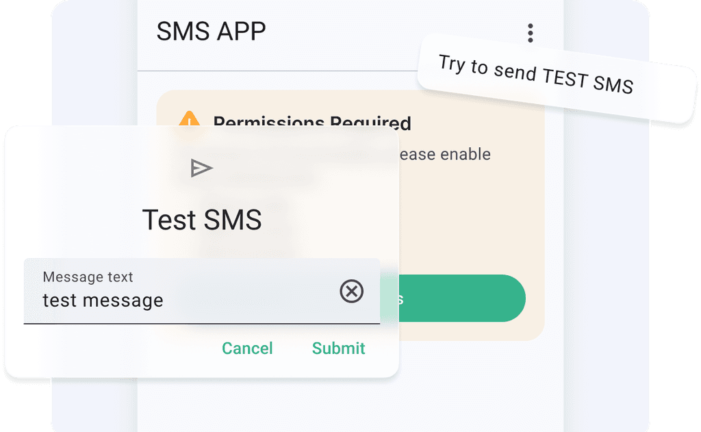 SMS Forward App