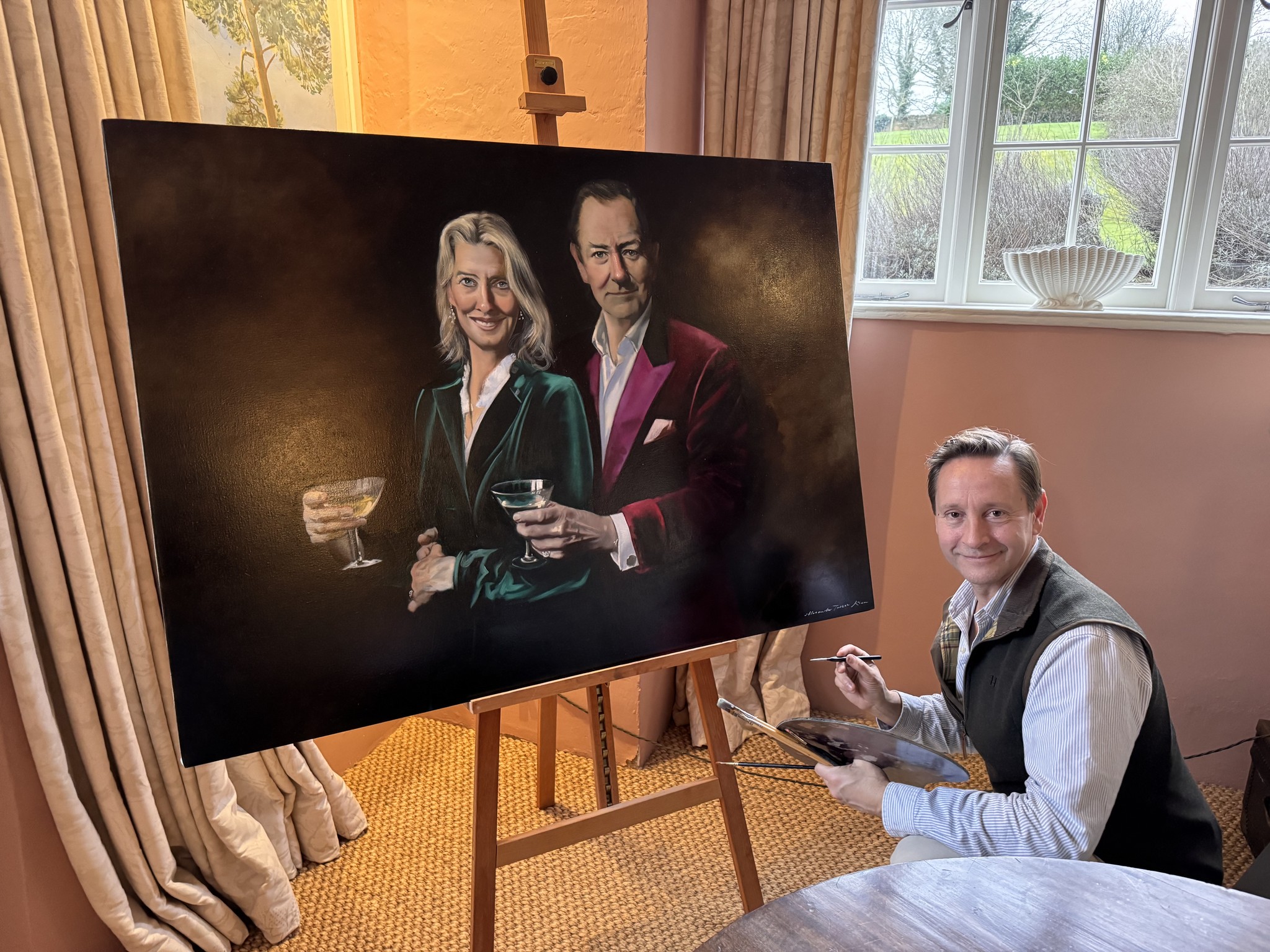 Alexander Talbot-Rice — Portrait artist