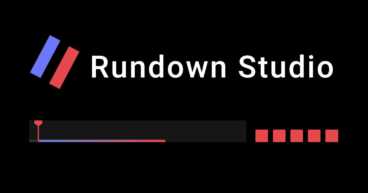 Rundown Studio vs Google Sheets - Rundown Studio