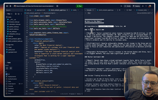 CrewAI vs AutoGen for Code Execution AI Agents
