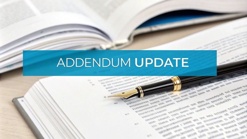 Addendum vs. Addenda: Understanding the Difference and Usage