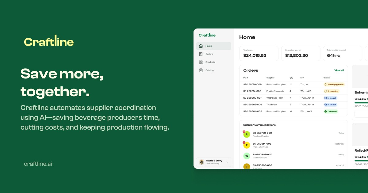 Craftline | Making purchasing supplies a whole lot easier
