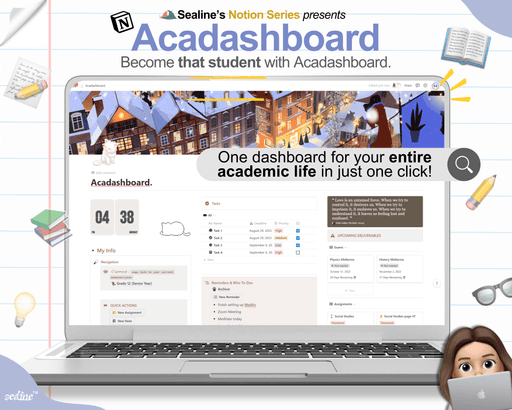 20 Best and Free Notion Templates for Students - Solt Wagner