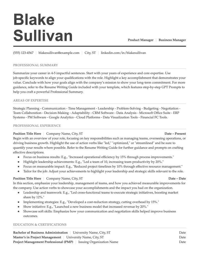 SmartCVShop – Professional Resume Templates & Guides