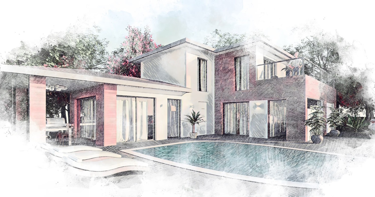 French Provincial Homes Architectural Drawings