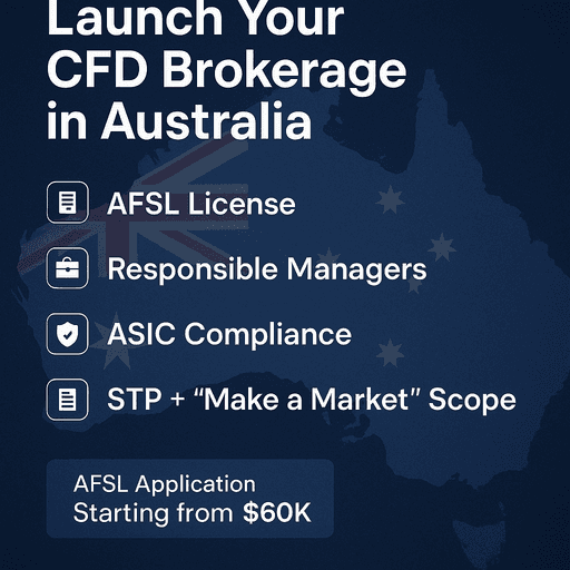 Australian AFSL License Application for Brokers and CFD Brokers: A ...