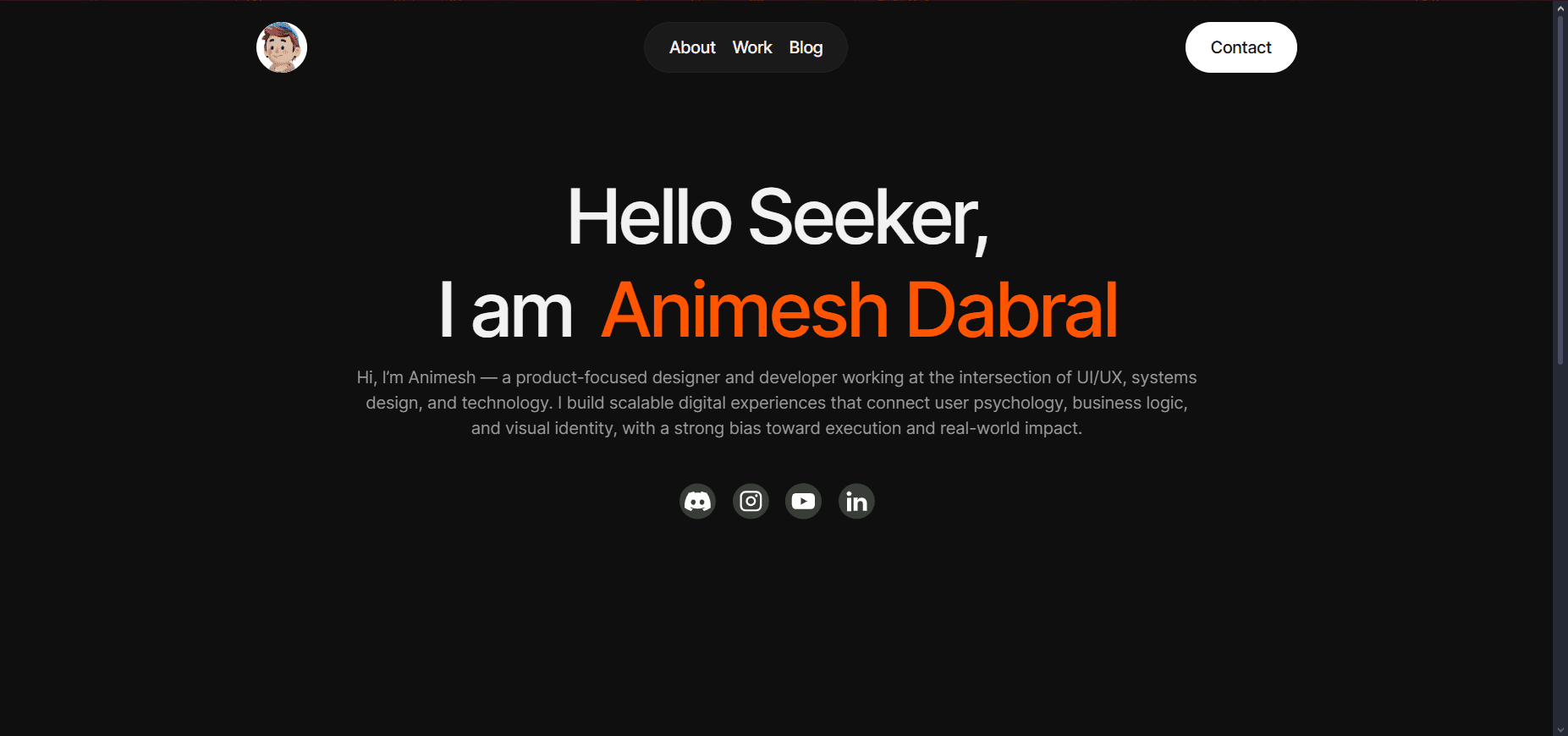 GaiaSpace | Website [ Dev in Progress ] - Anjali Bohara | Work Portfolio