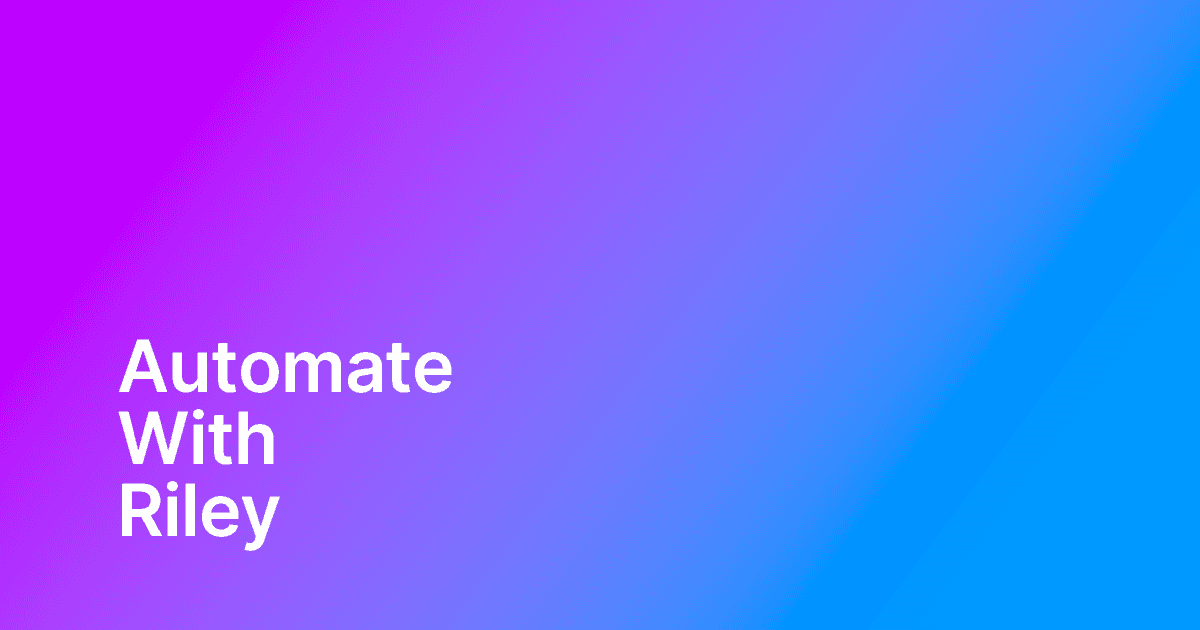 AI-Powered Product Listing Automation at Scale | AutomateWithRiley