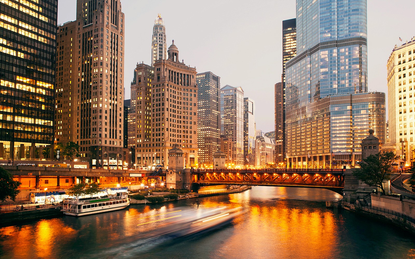 Tickets voor de Avond Architectuurcruise in Chicago | Skyline bij Nacht