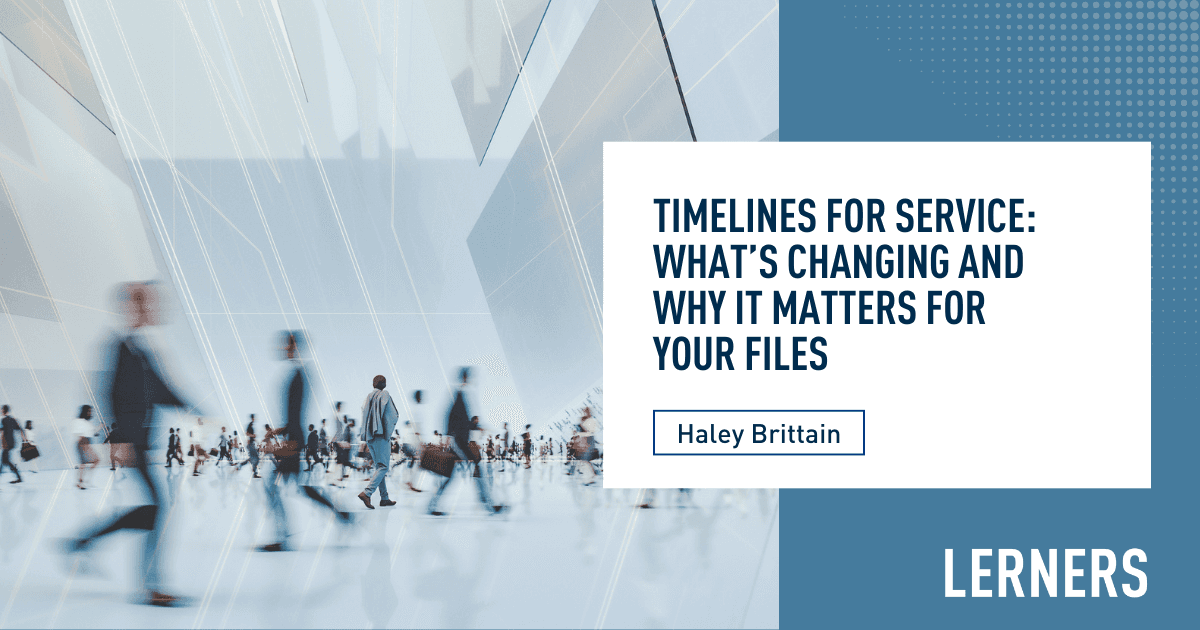 Timelines for Service: What’s Changing and Why It Matters for Your ...