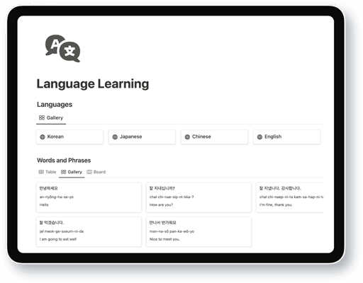 Easlo - The Best Notion Templates for Work and Life