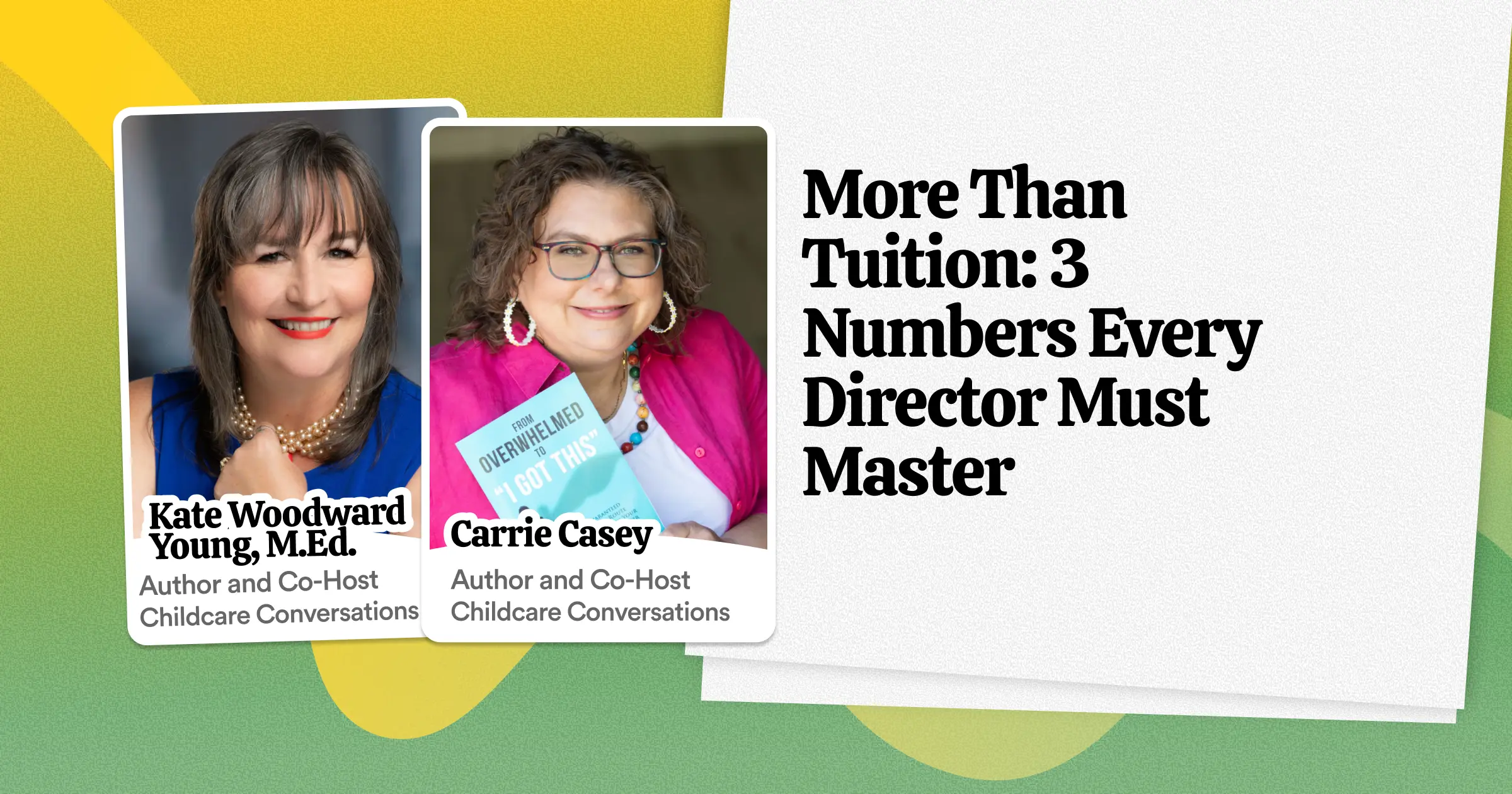 More Than Tuition: 3 Numbers Every Director Must Master by Kate ...